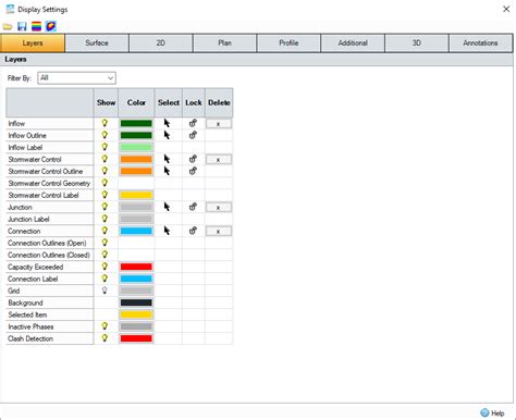 Help Display Settings Autodesk