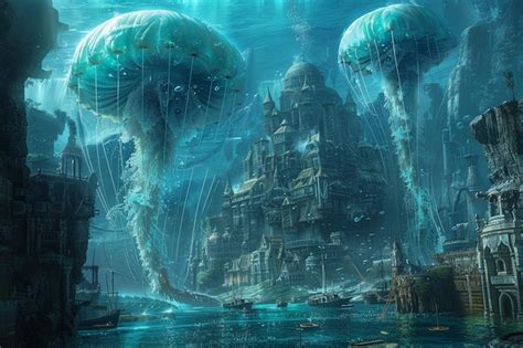premium photo journey into an alternate realm where massive jell