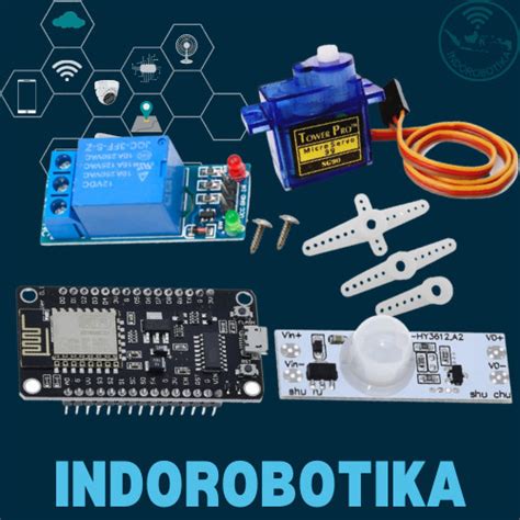 Jual Iot Controller Telegram Wifi Nodemcu Sensor Pir Servo Relay Kota Tangerang