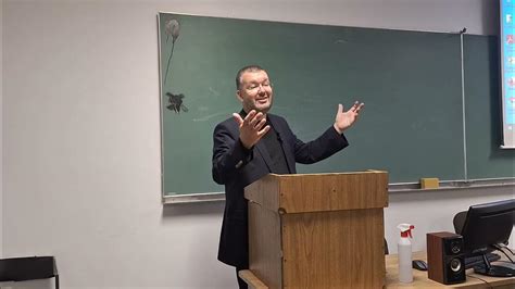 Чедомир Антић прво предавање у зимском семестру 2024 Youtube