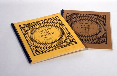 Andrus Card Control Volumes 1 And 2 By Jerry Andrus