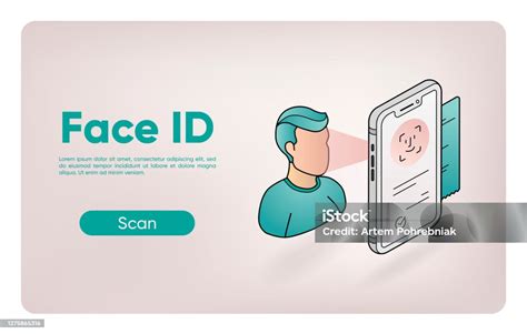 얼굴 Id 배너 얼굴 인식 검증 스캐너 응용 프로그램 개인 신원 검사 현대 식별 시스템 3d 스캐닝 시스템 등등 측정 웹