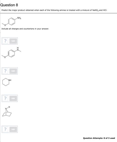 Solved Predict The Major Product Obtained When Each Of The