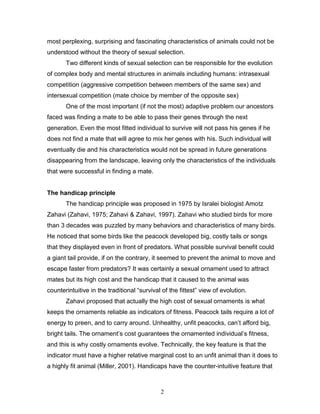 Modeling Sexual Selection With Agent Based Models PDF Biological Sciences Science