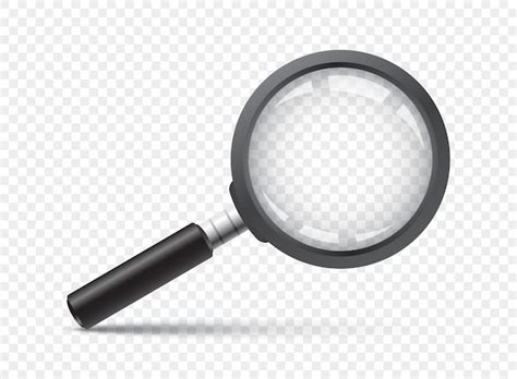 Premium Vector Magnifying Glass Icon In Flat Style Loupe Vector