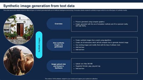 Synthetic Image Generation From Text Data How To Use Synthesia Ai For Converting Ai Ss V Ppt