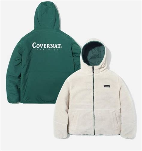 커버낫 리버서블 양면 뽀글이 후리스 점퍼 L 싸게 헬로마켓