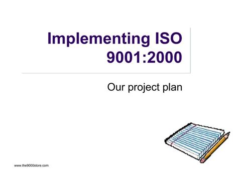 Implementing Iso 9001 2000 Ppt