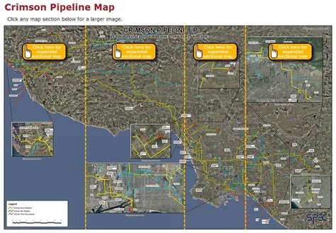 California Pipeline Map