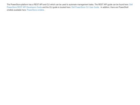 scripting and automation dell powerstore vmware vsphere best