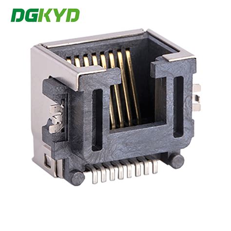 Krj 82a86mmnl Rj45 Without Filter Network Interface Smt Network Port Socket Patch Type