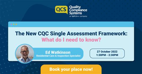 Free Webinar The New Cqc Single Assessment Framework What Do I Need