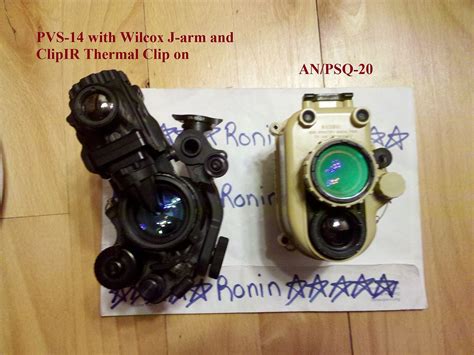 Ronin Tacticals New Site Comparison Anpsq 20 Vs Pvs 14 With