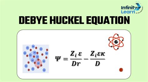Debye Huckel Equation Definition Limiting Law Infinity Learn