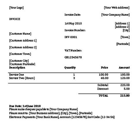 Dba Invoice Template Prntbl Concejomunicipaldechinu Gov Co