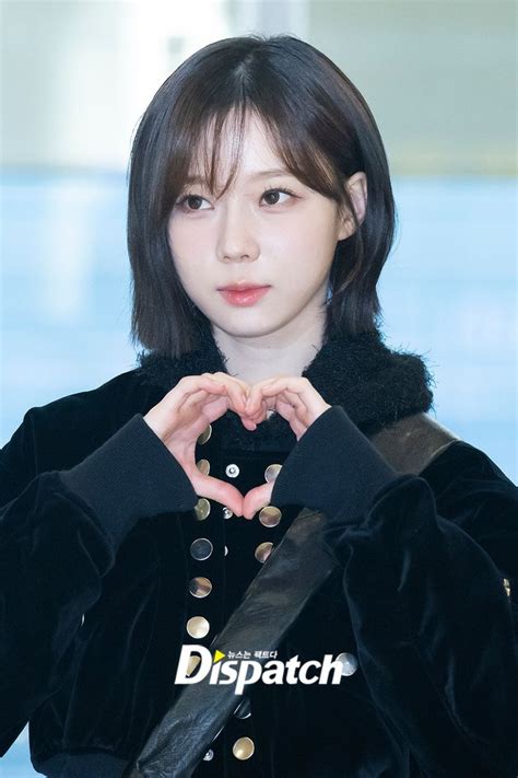 [현장포토] 줌인을 부른다 윈터 칼단발의 매력 디스패치 뉴스는 팩트다 여신 소녀 일본