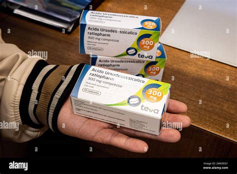 Milan Italy 02nd Jan 2023 Milan Ursodeoxycholic Acid Udca The