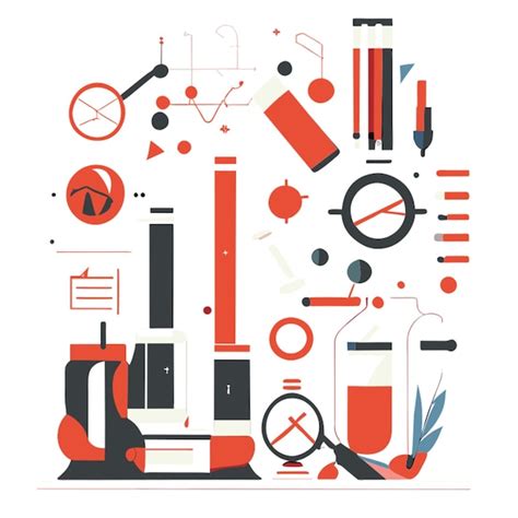 Premium Vector Scientific Research Methods Vector Illustration Flat 2