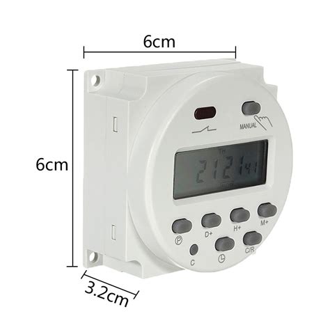 Digital Timer Switch Ac Dc 12v 24v 110v120v 220v D Grandado