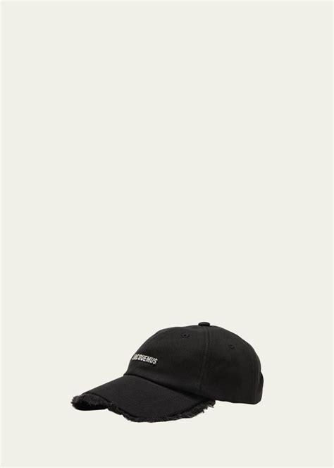 Jacquemus Mens La Casquette Artichaut Fringe Baseball Cap Bergdorf