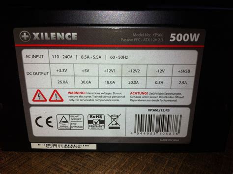 Satılık: xilence xp500 500wat psu | Technopat Sosyal