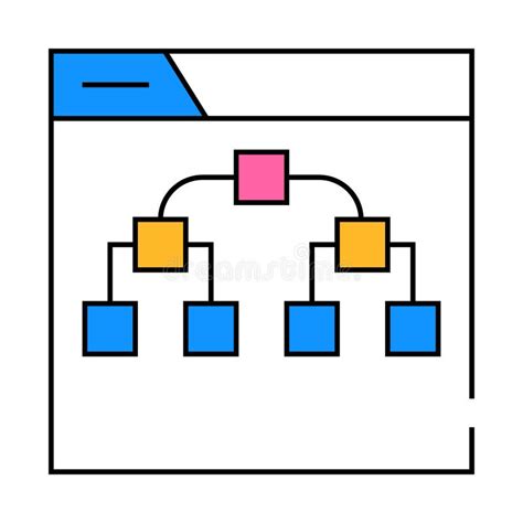 Online Game Hierarchy Icon Color Illustration Stock Vector Online Game Hierarchy Icon Color Illustration Stock Vector