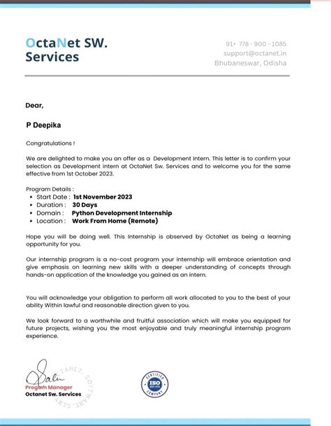 Deepika K P On Linkedin Octanet