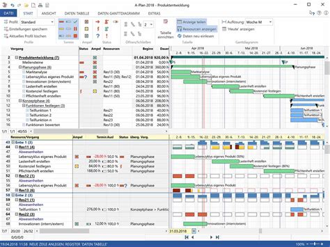 Projektmanagement Software A Plan Projektmanagement Freeware