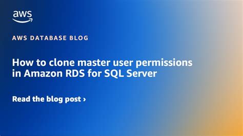 Aws Database Blog