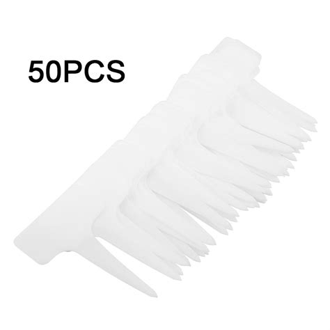 Marcadores De Etiquetas Para Plantas 50 Unidades De Etiquetas De Plástico Para Césped Y Plantas