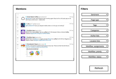 Building A Filters Menu