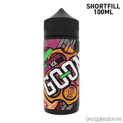 Goon Kiwi Guava Passion Fruit Ice 100ml Shortfill E Juic