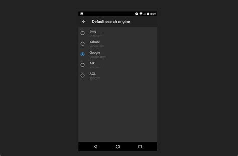 How To Set Google As Default Search Engine On Microsoft Edge For Android Pureinfotech