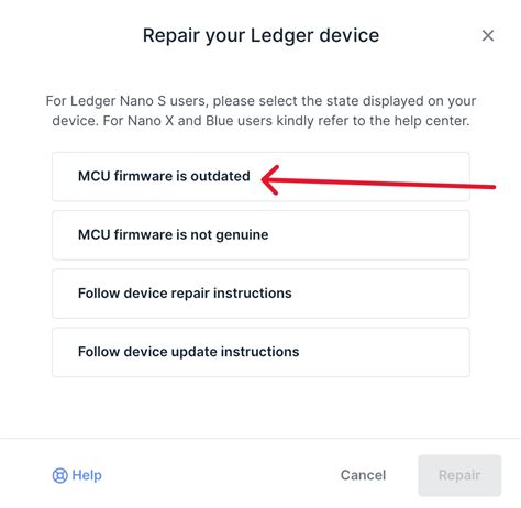 Hvordan Fikse Ledger Wallet Mcu Firmware Er Utdatert By Laiv K Dec