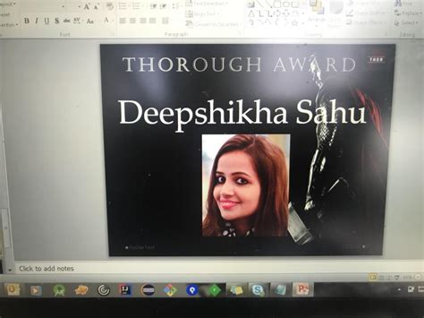 deepshikha sahu on linkedin got team award for my work thanks to my