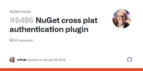 Nuget Cross Plat Authentication Plugin · Issue 6486 · Nugethome · Github