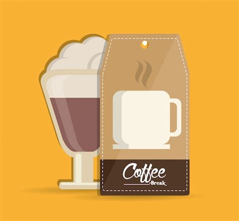 Coffee Packaging Cold Brew Vectors And Illustrations For Free Download