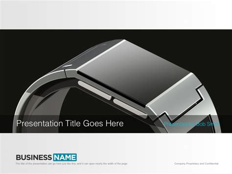 Wearable Technology PowerPoint Templates TrashedGraphics