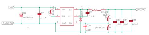 Choosing Proper Values For Step Down Voltage Regulator Parts General Guidance Arduino Forum