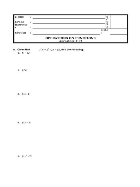 Genmathworksheet 01 Pdf