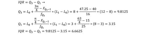 How To Find Mean Median Mode And Standard Deviation In A Continuous Frequency Table