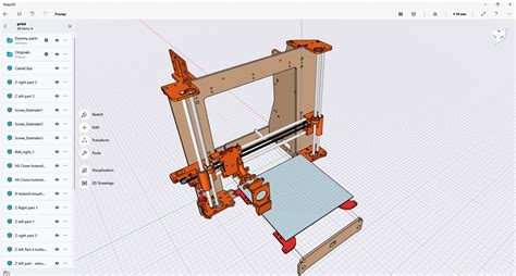 fully reworked custom 3d printer by sin download free stl model