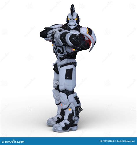 3d Rendering Of A Robot Monster Stock Illustration Illustration Of Latest Fantasy 267701288