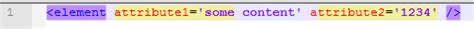 Xml Highlighting Fails When An Attributes Uses Single Quotes And A