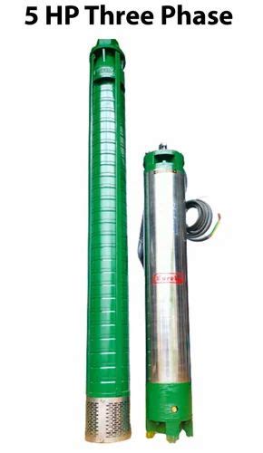 5 Hp Three Phase Radial Flow Borewell Submersible Pump At ₹ 38250piece