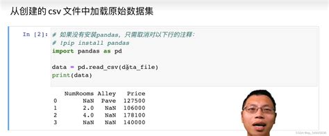 跟着李沐学ai：pytorch数据操作数据预处理pytorch Fillna Csdn博客