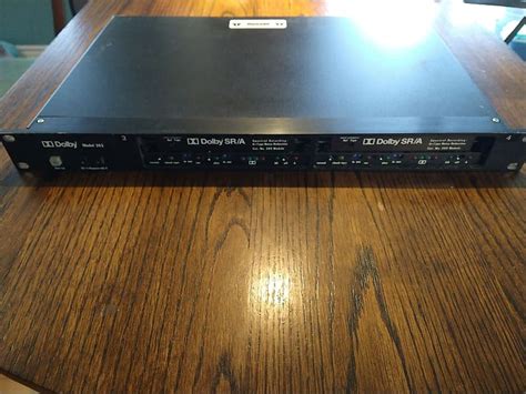 Dolby Stereo SR A Noise Reduction Processor With Cat No Reverb
