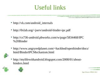 Android Internals Binder Typical Subsystem Rev PPT