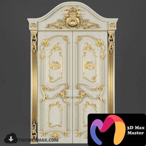 Classic Doors 3dmodel 003 3dmaxter